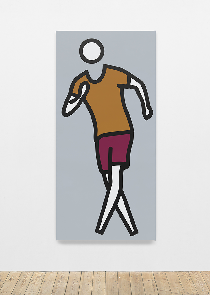 Dance 3 figure 4 step 1. | Julian Opie
